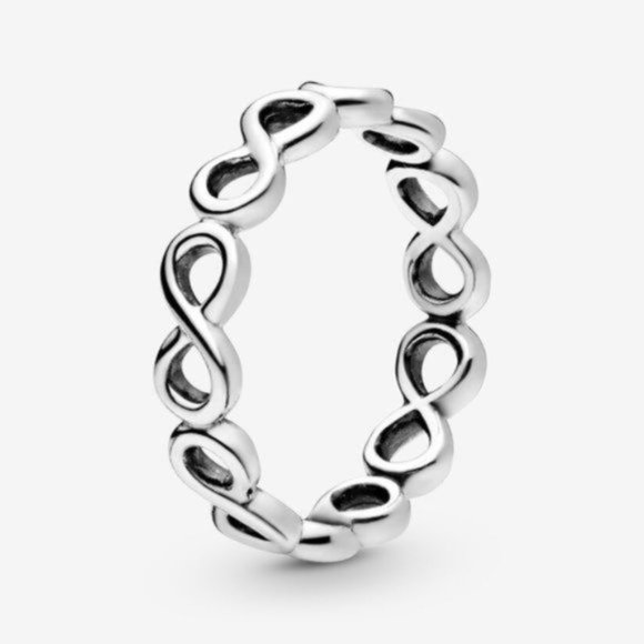 Pandora | Jewelry | Pandora Simple Infinity Band Ring | Poshmark